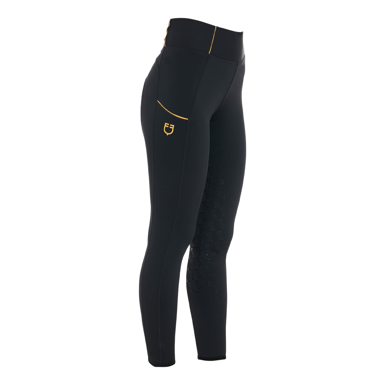 EQUESTRO Full Silicone Grip Leggings - Mompso