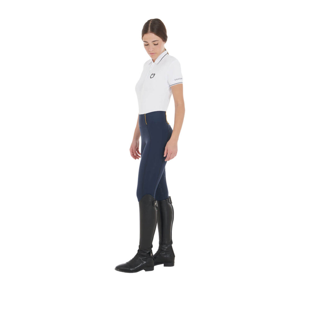 EQUESTRO Full Silicone Grip Leggings - Mompso